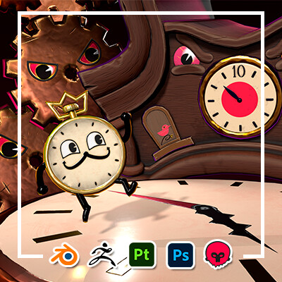 ArtStation - Clock Final Boss