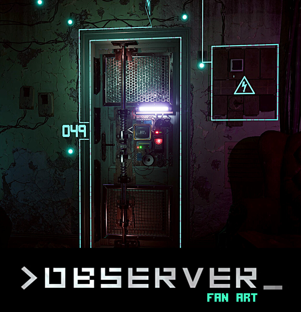 ArtStation - Observer Fan Art Scene
