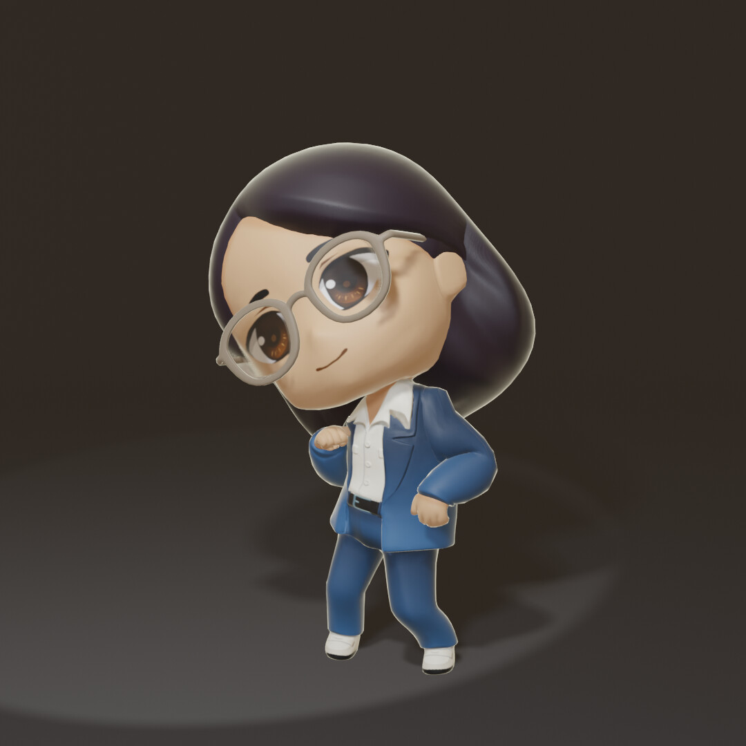 ArtStation - Cameron Lew (Ginger Root) - Nendoroid Style