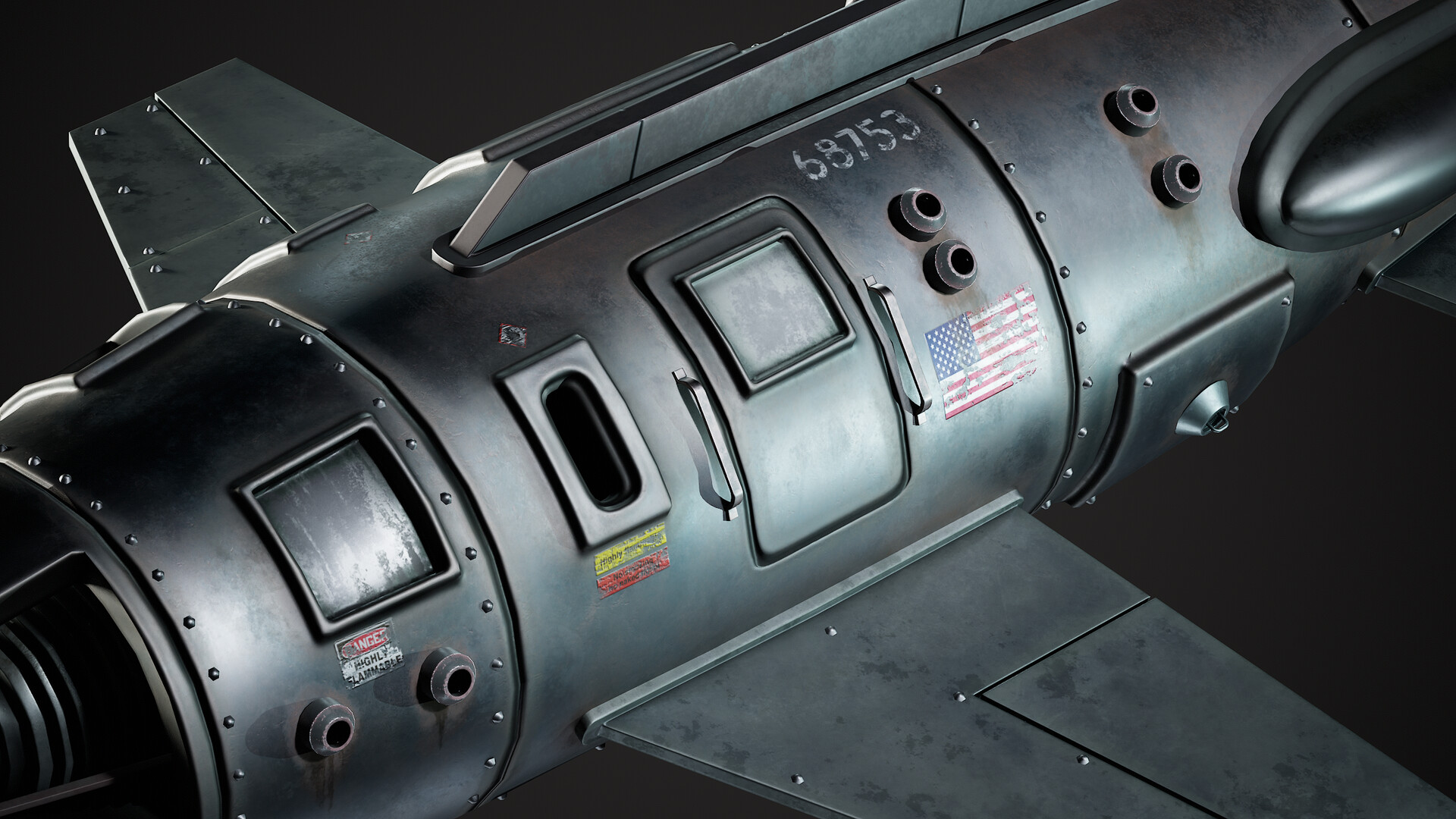 ArtStation - Delta IX Rocket