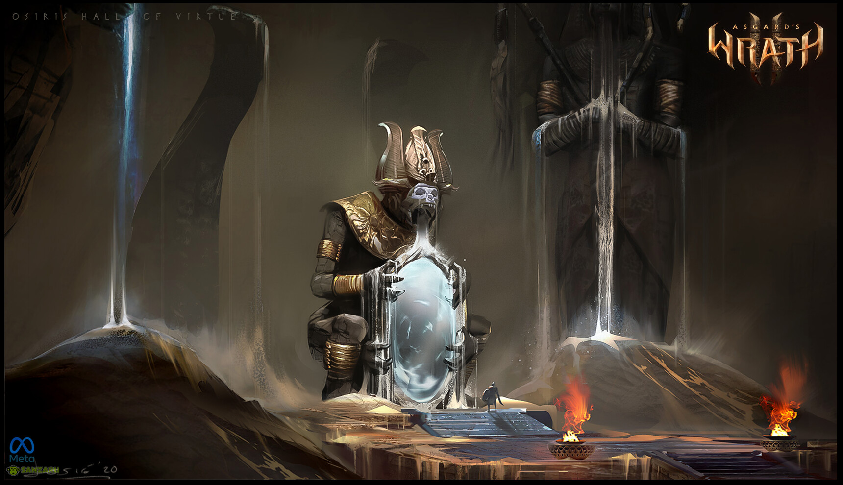 ArtStation - Temple of Osiris (Asgard's Wrath2, 2021.)