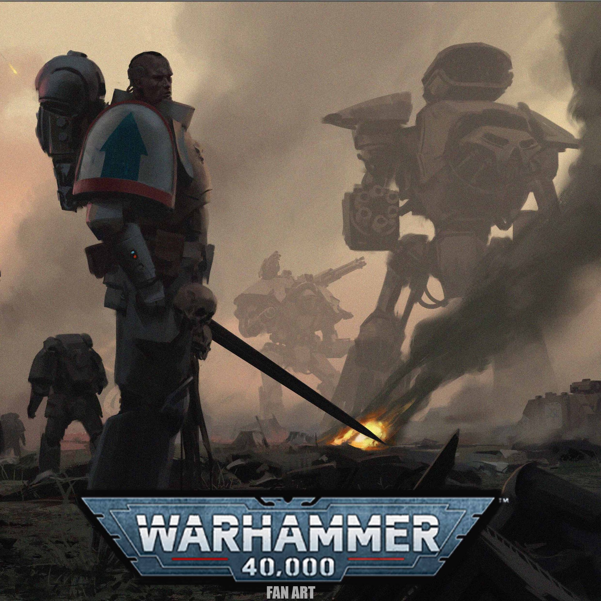 ArtStation - Warhammer 40,000 cinematic Keyframes