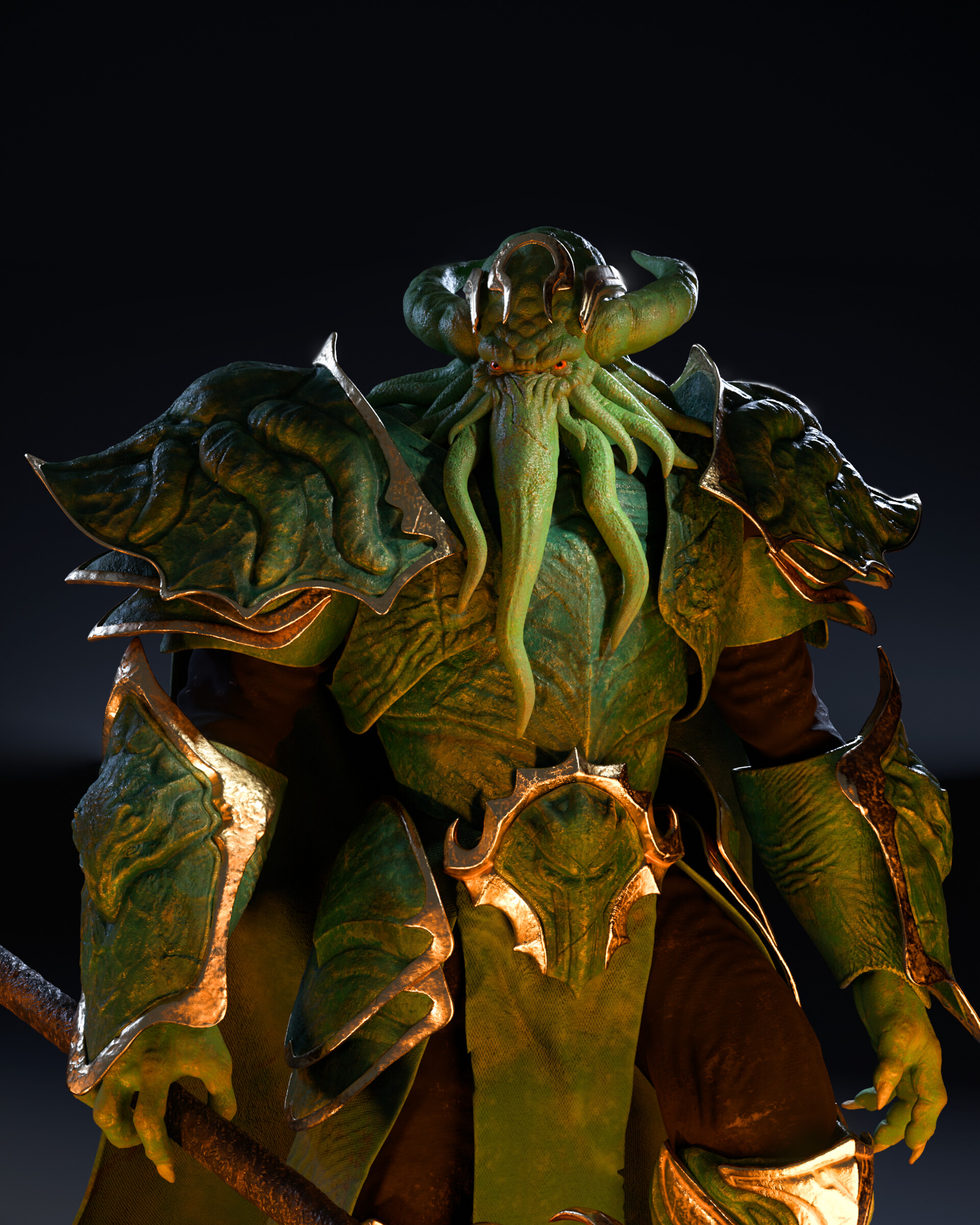 ArtStation - Eldritch Lord Character Concept