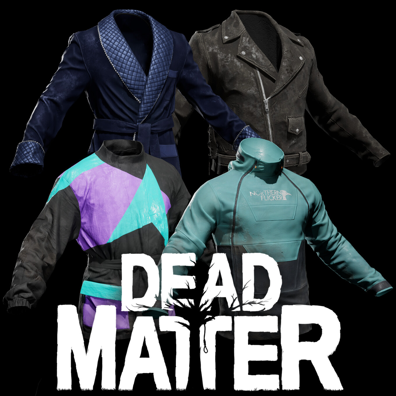 ArtStation - Dead Matter - Clothing Assets