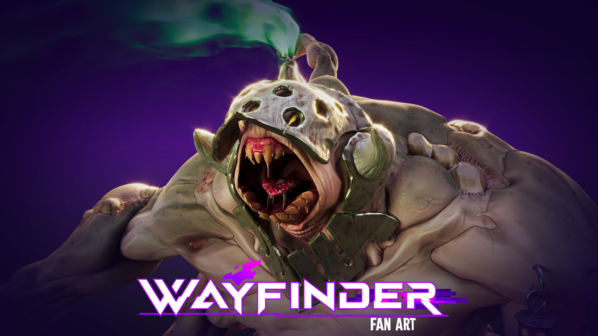 ArtStation - Big Monster Thingy - 3d art