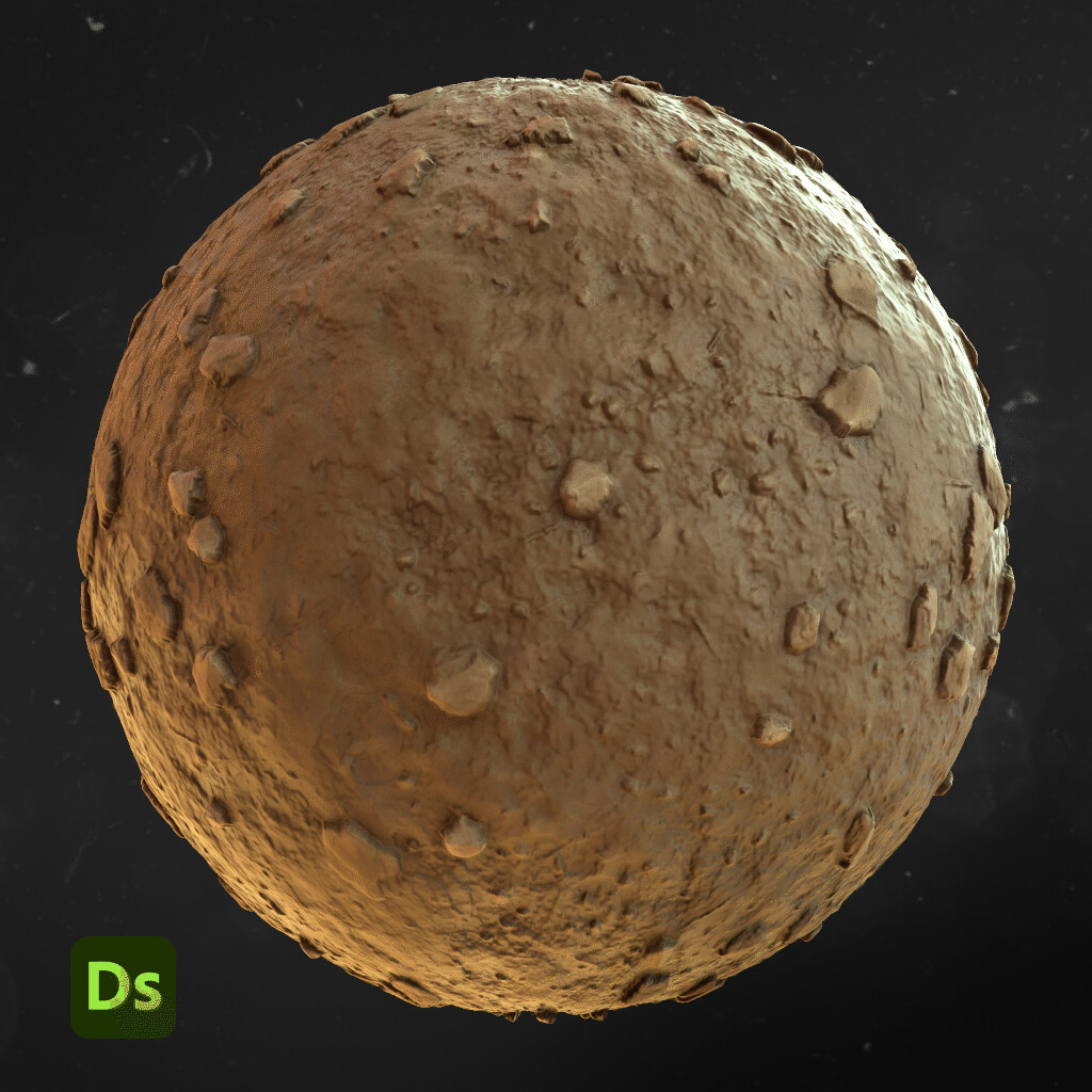 ArtStation - Stylized Ground Material