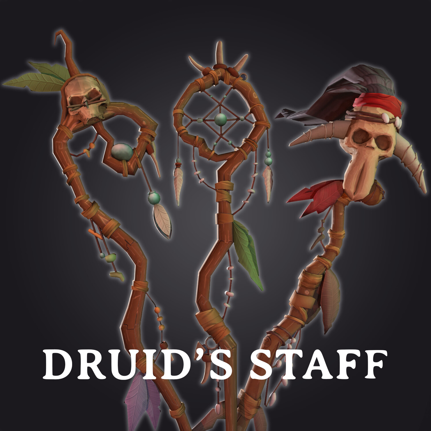 ArtStation - Druid's Staff