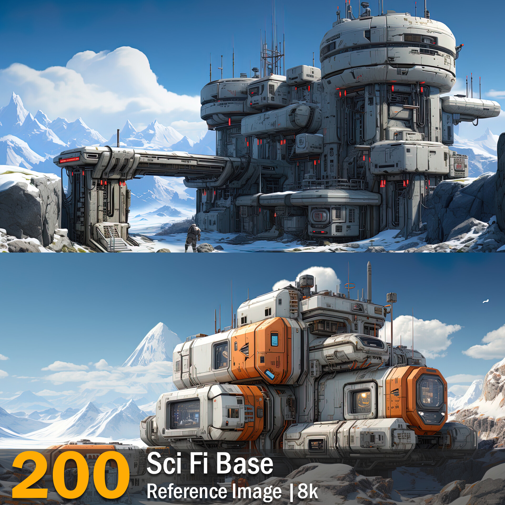 ArtStation - Sci Fi Base | Reference Images | 8K