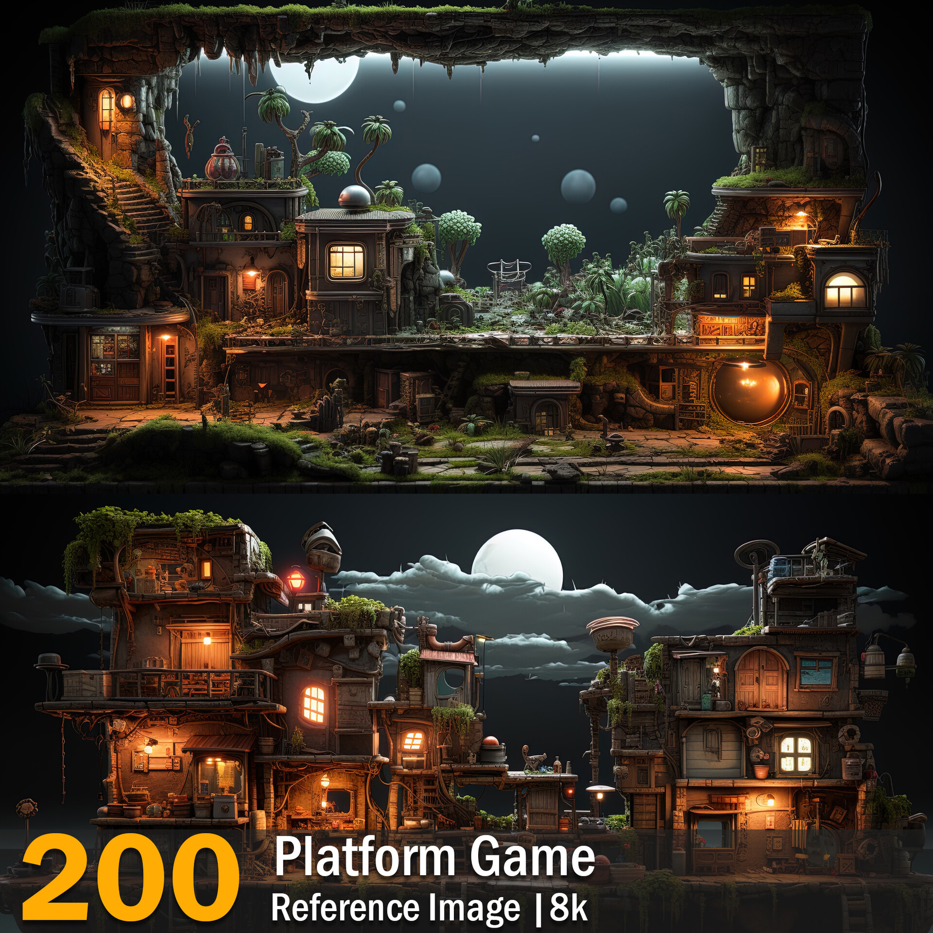 ArtStation - Platform Game | Reference Images | 8K