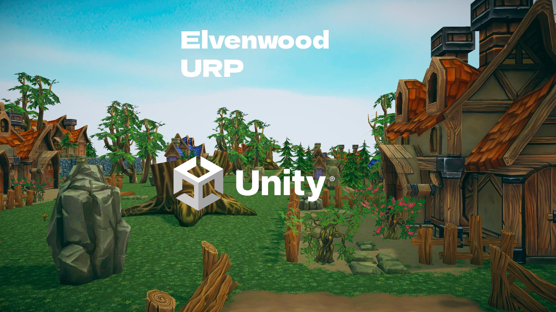 ArtStation - UNİTY / URP FANTASY VILLAGE " Elvenwood