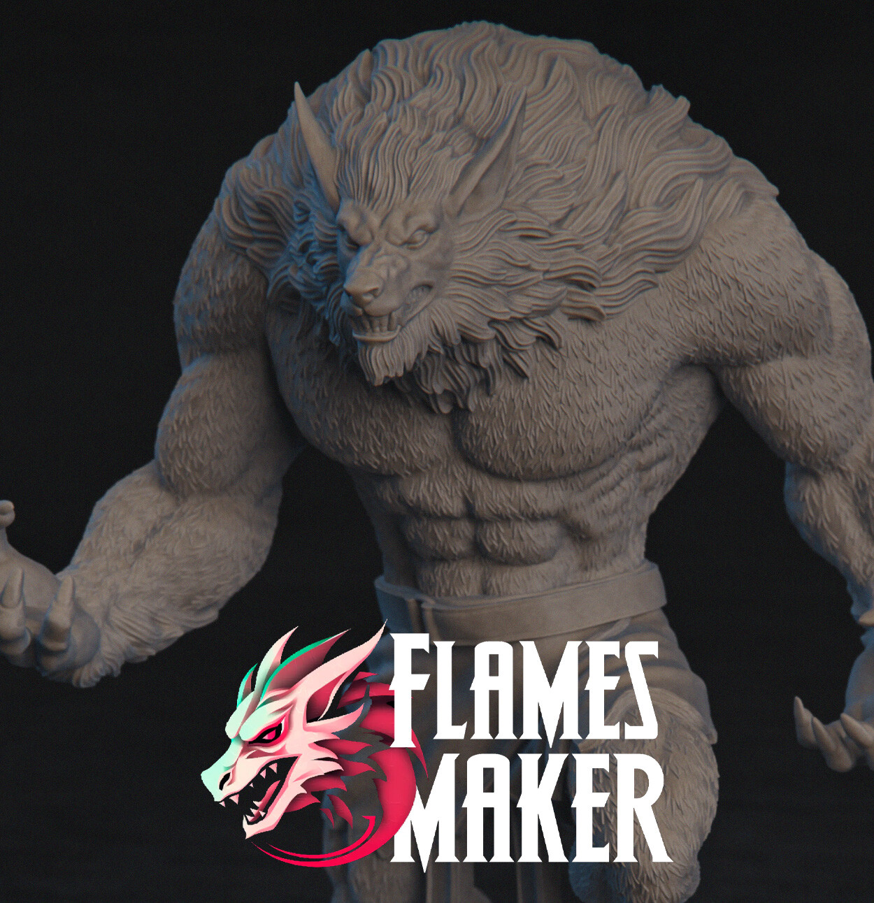 ArtStation - Werewolf - FlamesMaker