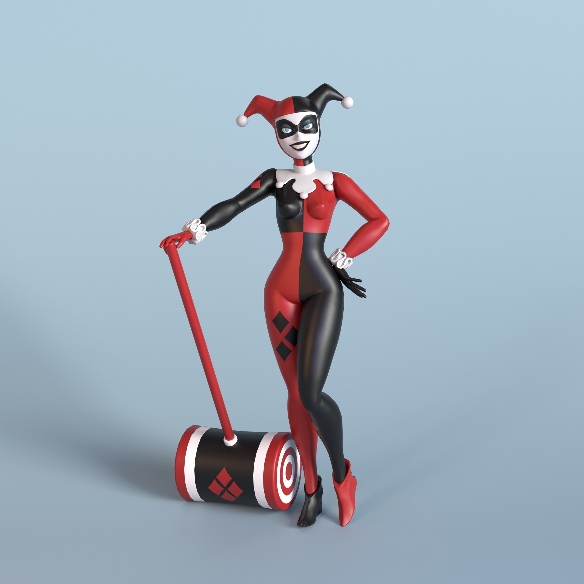 ArtStation - Harley Quinn (Batman: The Animated Series)