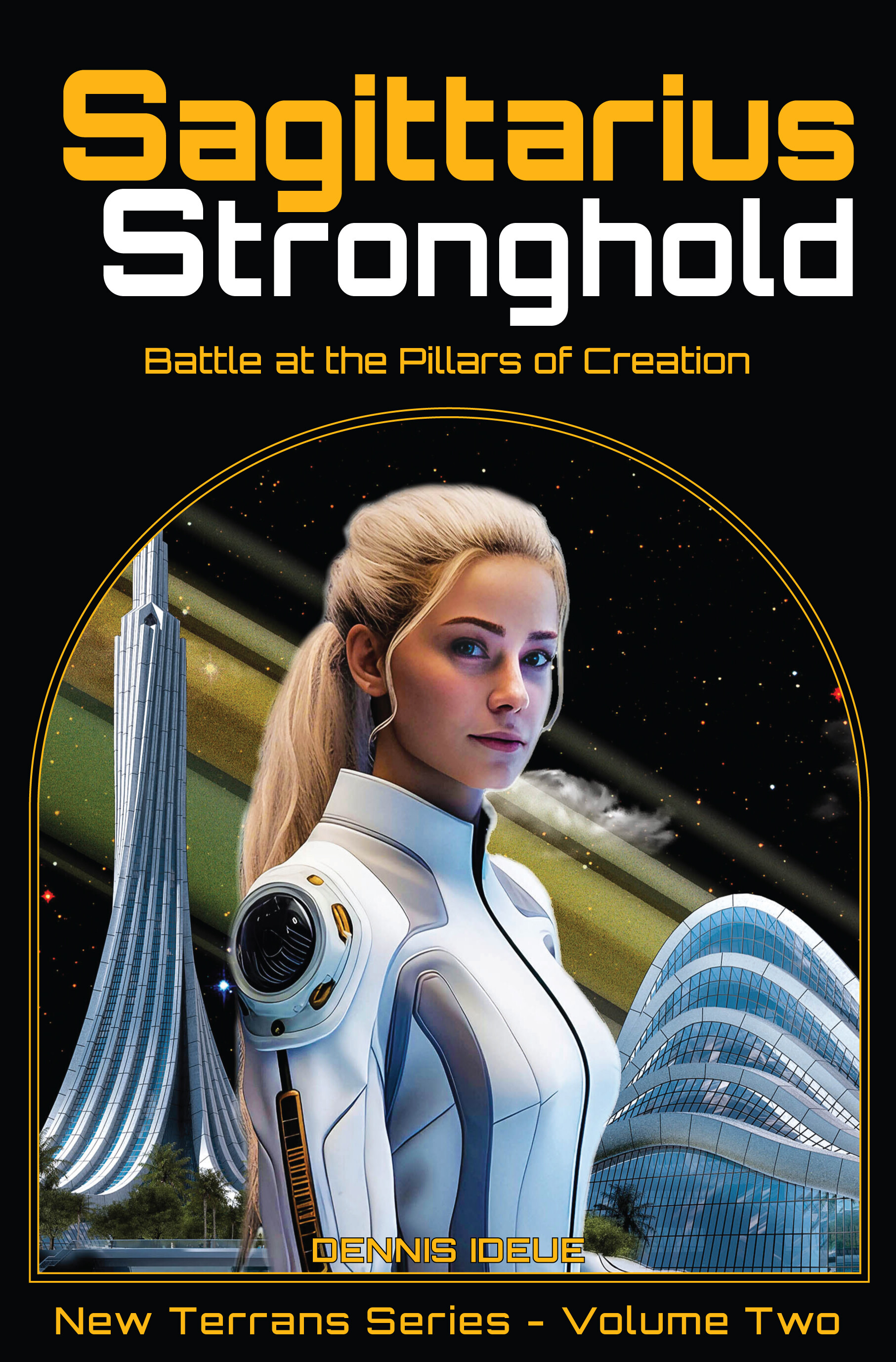 ArtStation - Cover for second book, Sagittarius Stronghold
