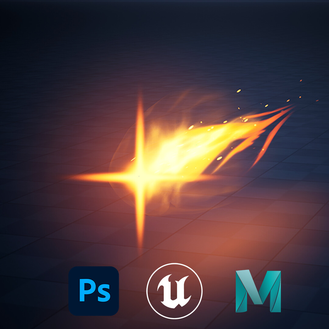 ArtStation - League Of Legends Style Fire Projectile and Impact VFX ...