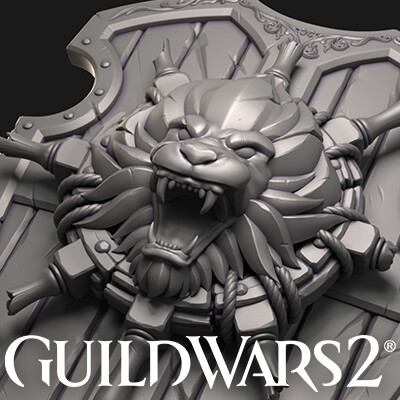 ArtStation - Guild Wars 2 - Lion's Champions Shield