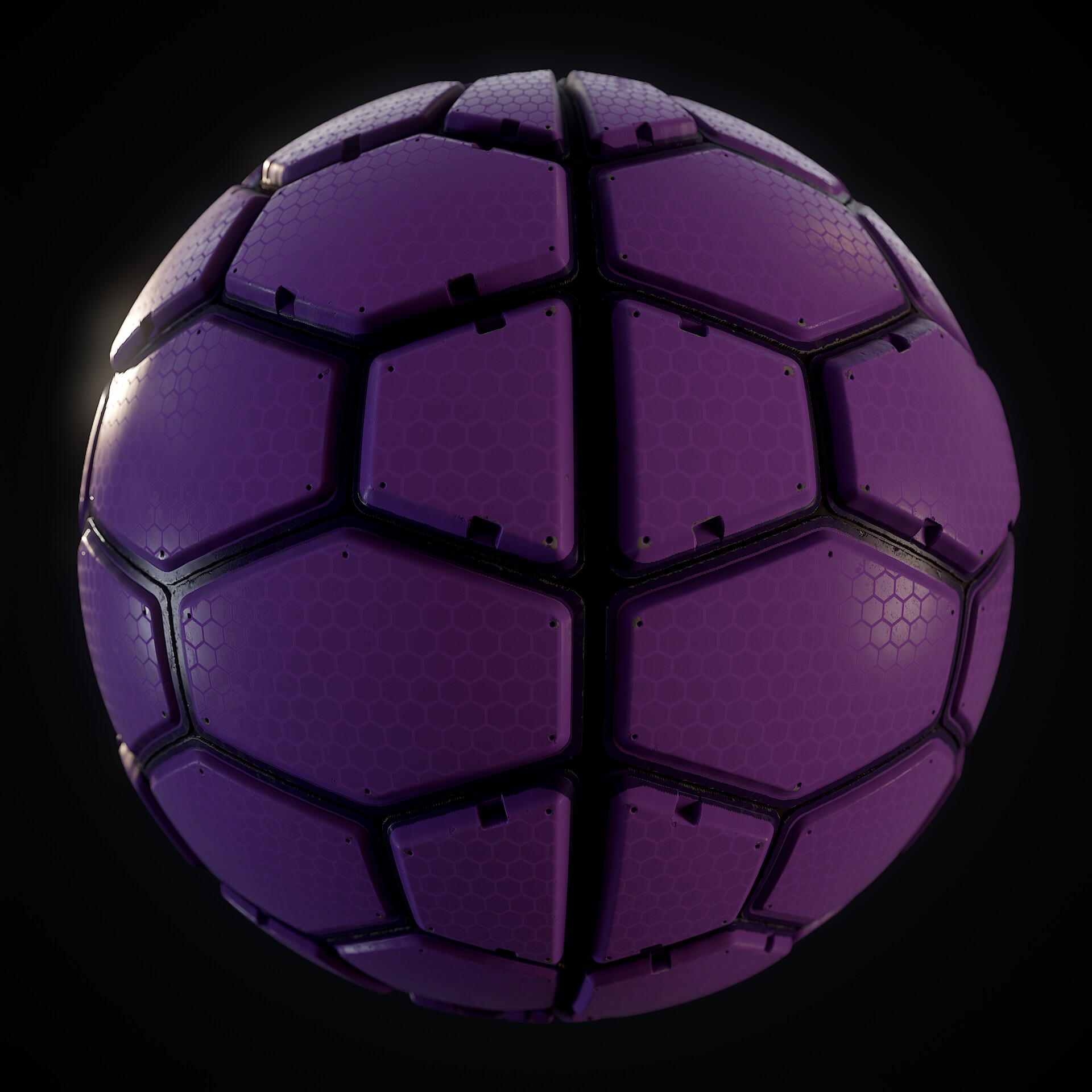 ArtStation - Sci-Fi Hex Panels - Substance Designer