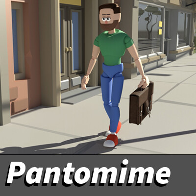 ArtStation - Pantomime 3D Animation