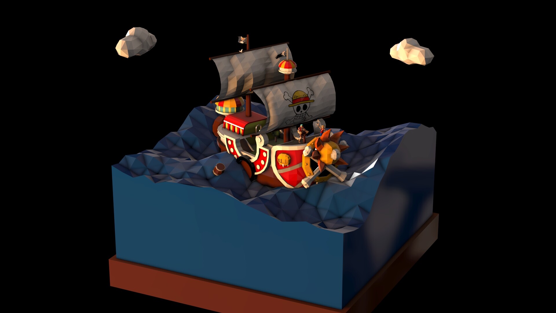 ArtStation - Sunny Low-ply