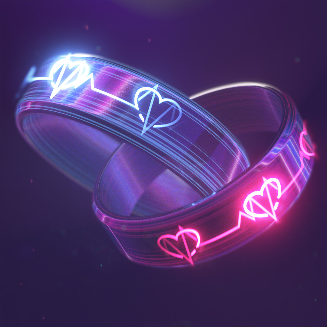 ArtStation - Heart Rate Rings
