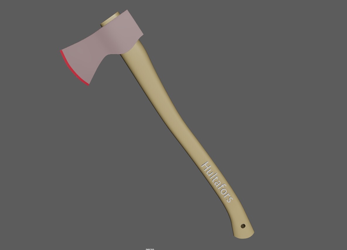 ArtStation - Axe 3D Modeling