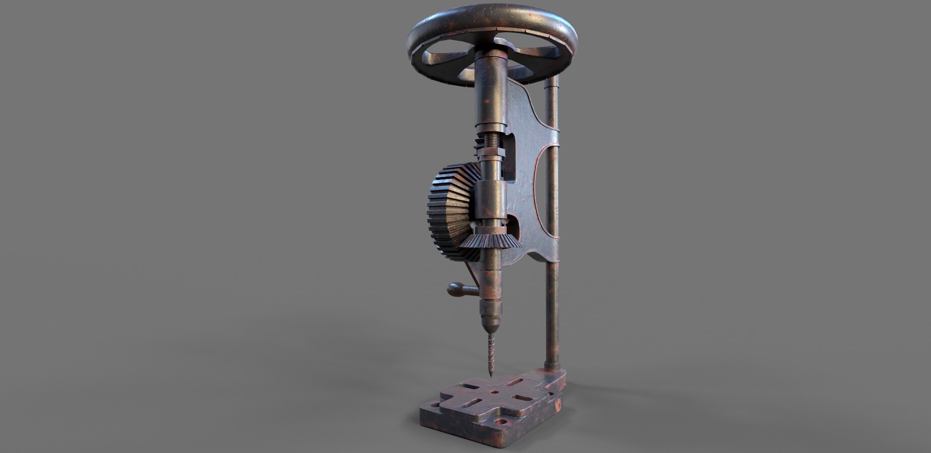 ArtStation - Drill Press Machine