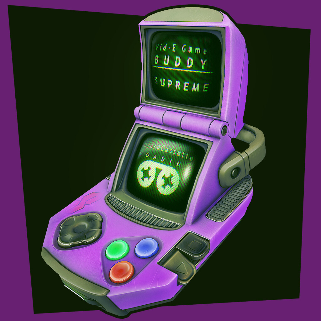 ArtStation - Vid-E Game Buddy
