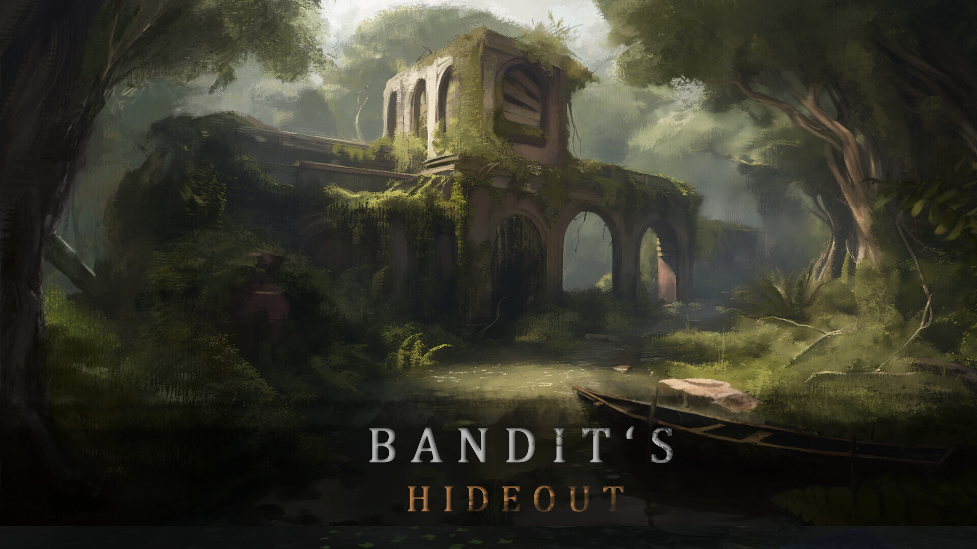 ArtStation - Bandit's hideout - Concept art