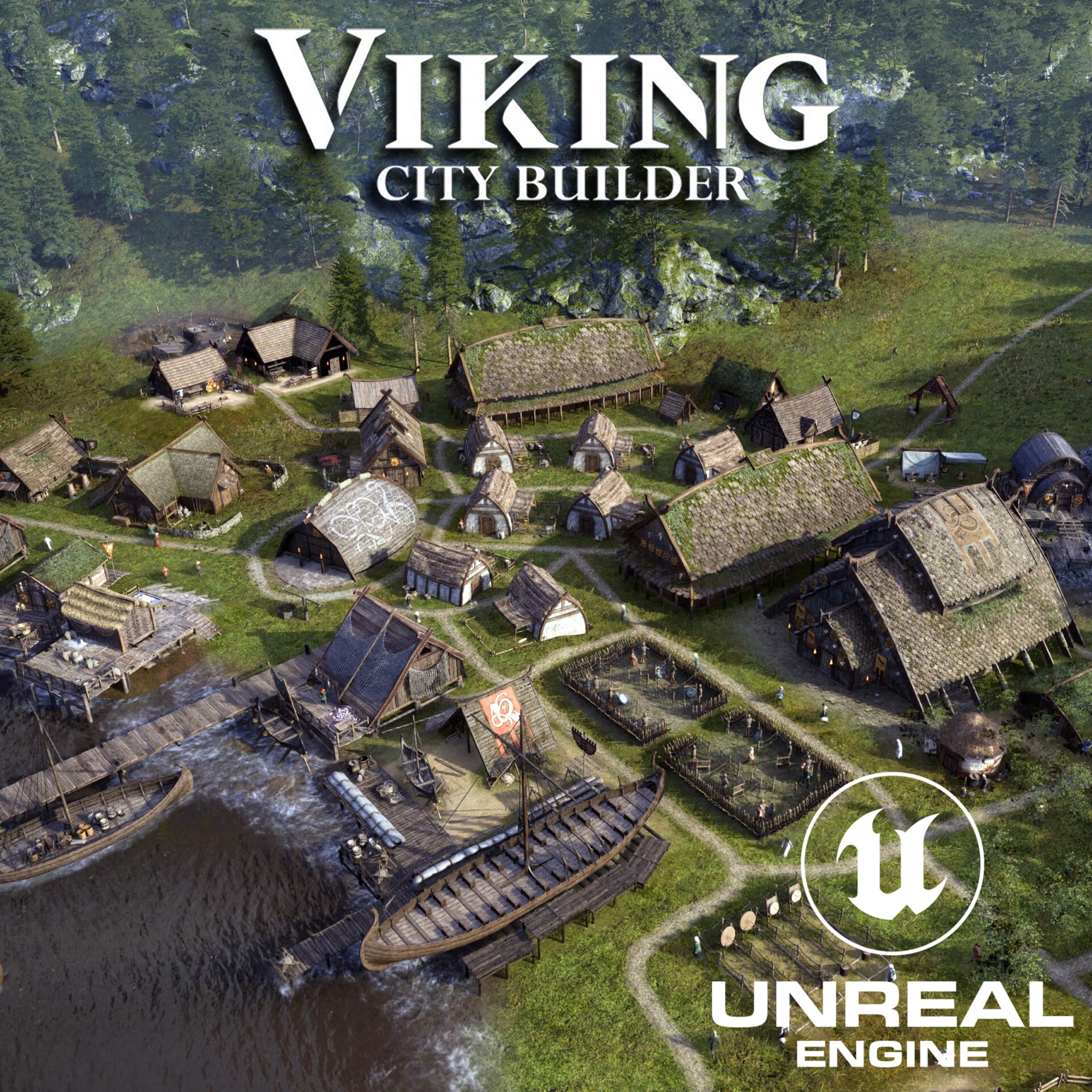 ArtStation - Viking City Builder