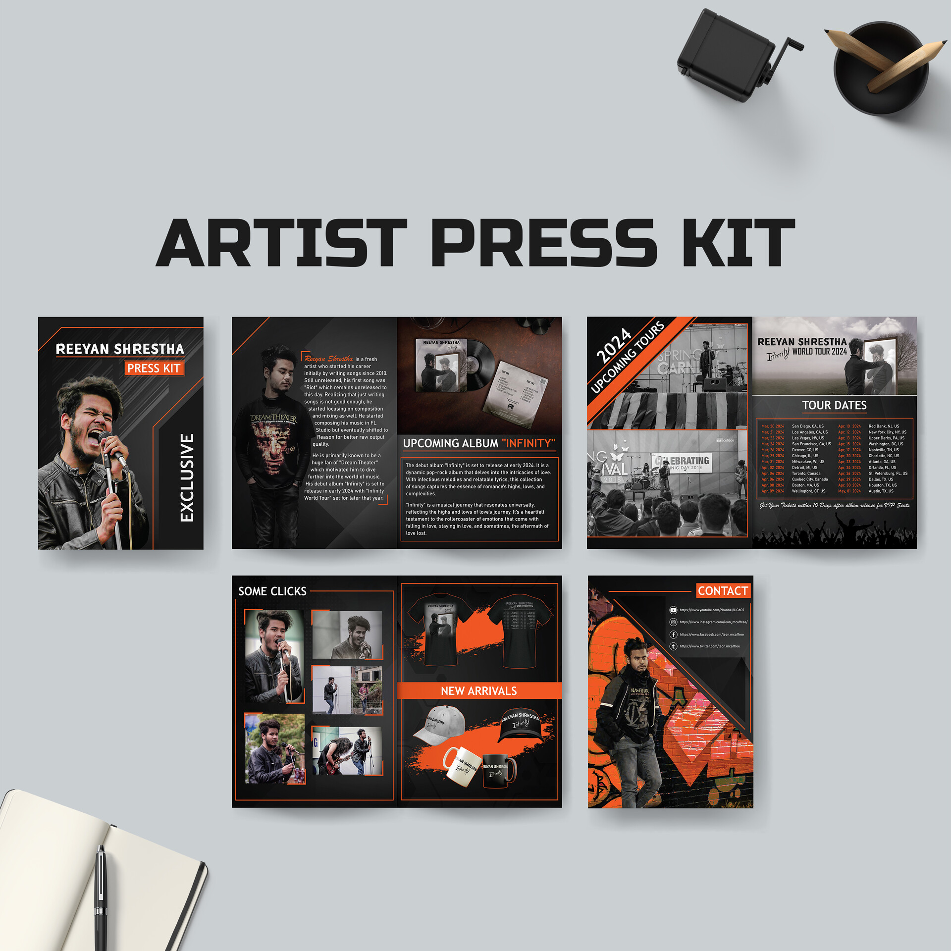 ArtStation - Music Artist Press Kit