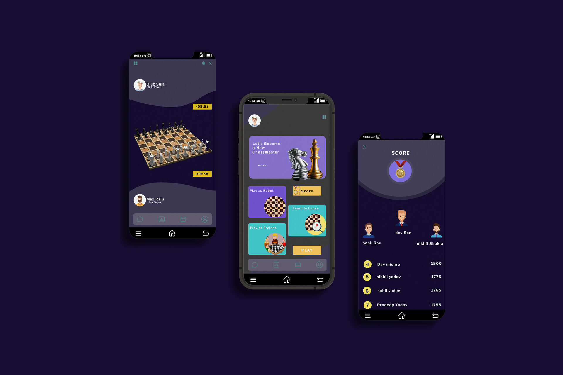 ArtStation - game ui layout design