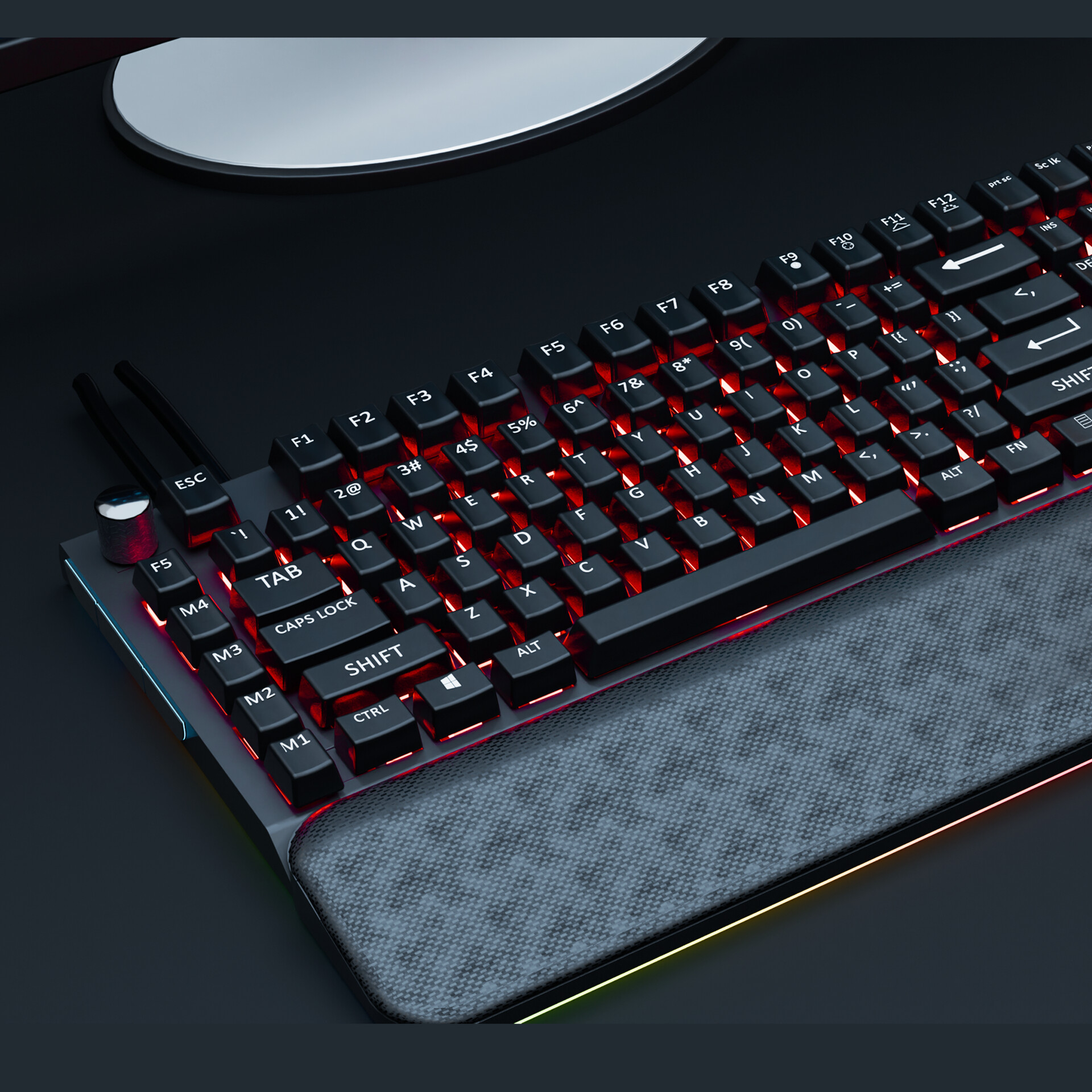 ArtStation - Razer keyboard 3D modeling \\ product modeling, texturing ...
