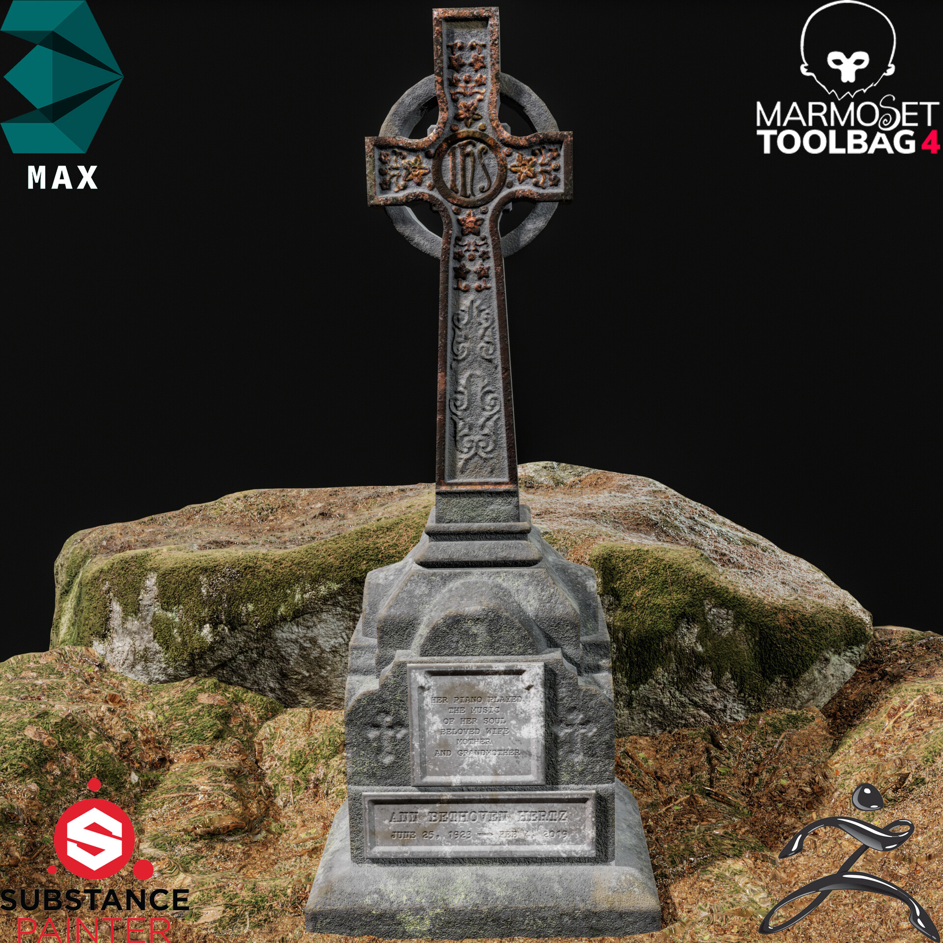 ArtStation - Gravestone