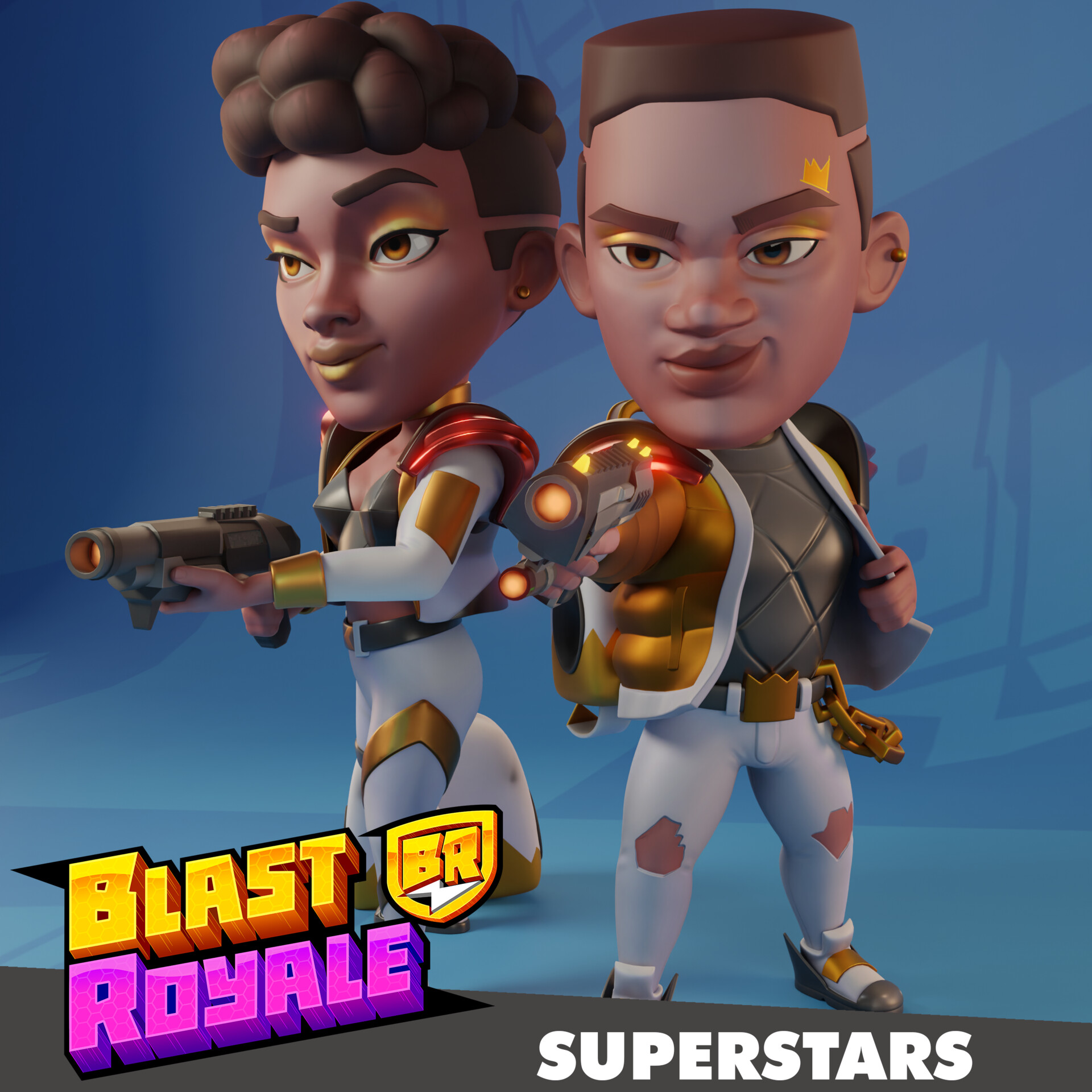 ArtStation - Superstars: Character set