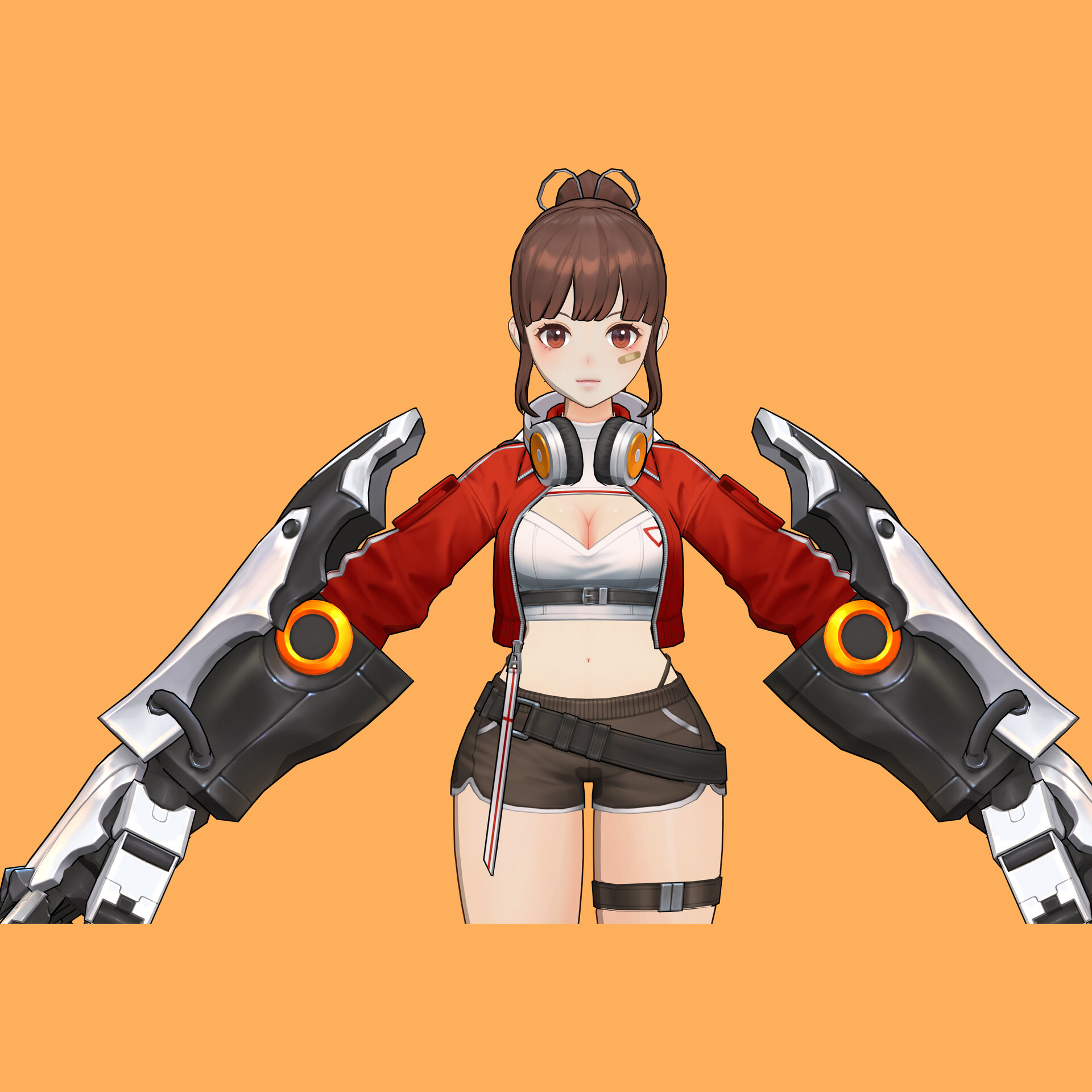 ArtStation - School Uniform Character_02