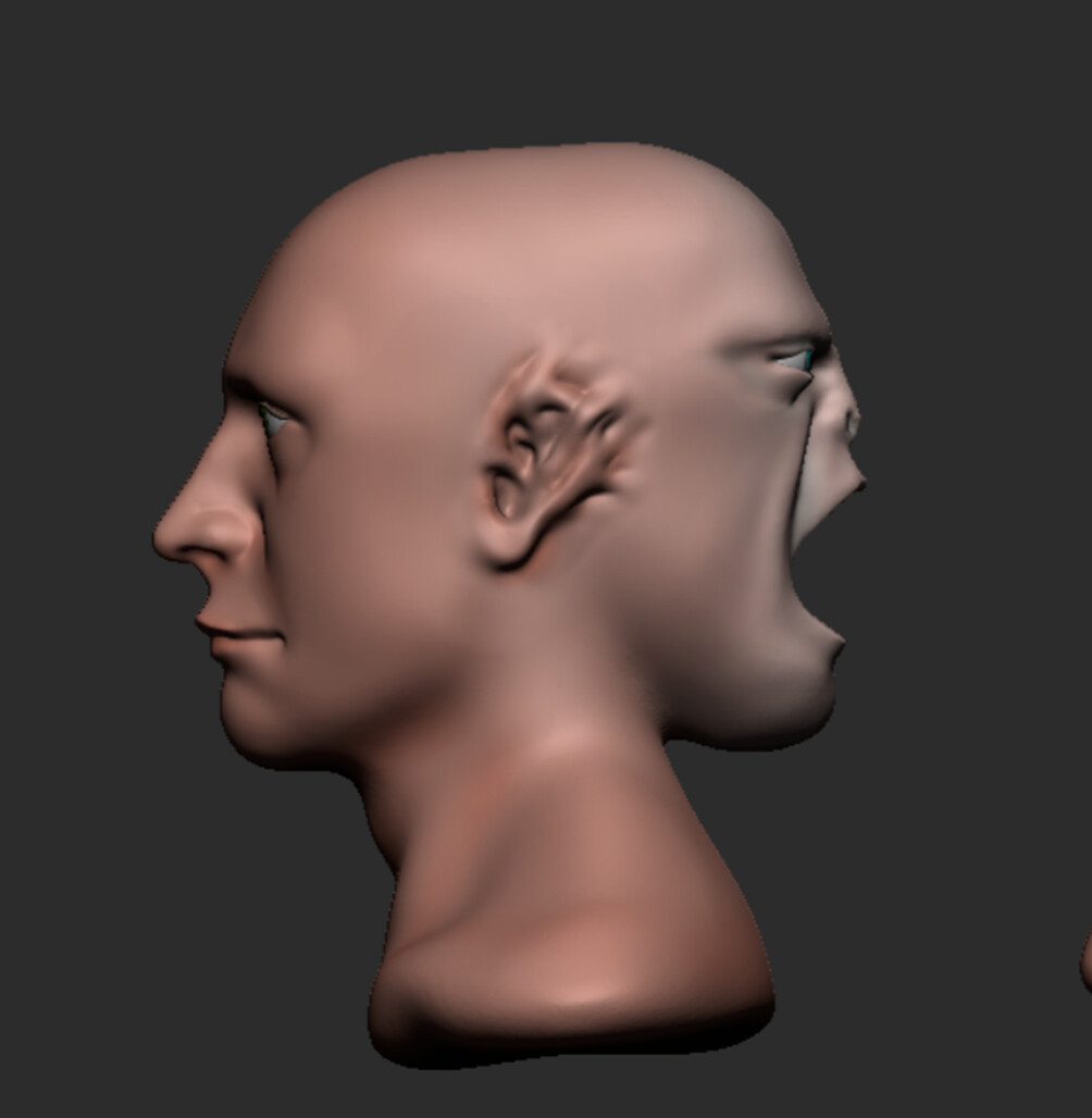 ArtStation - Fanart: Professor Quirrell with Voldemort's Face