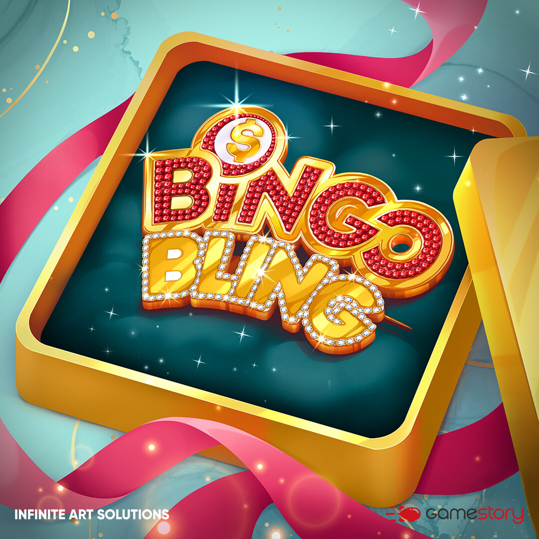 ArtStation - Gem-Infused Illustrations for Bingo Bling Puzzles