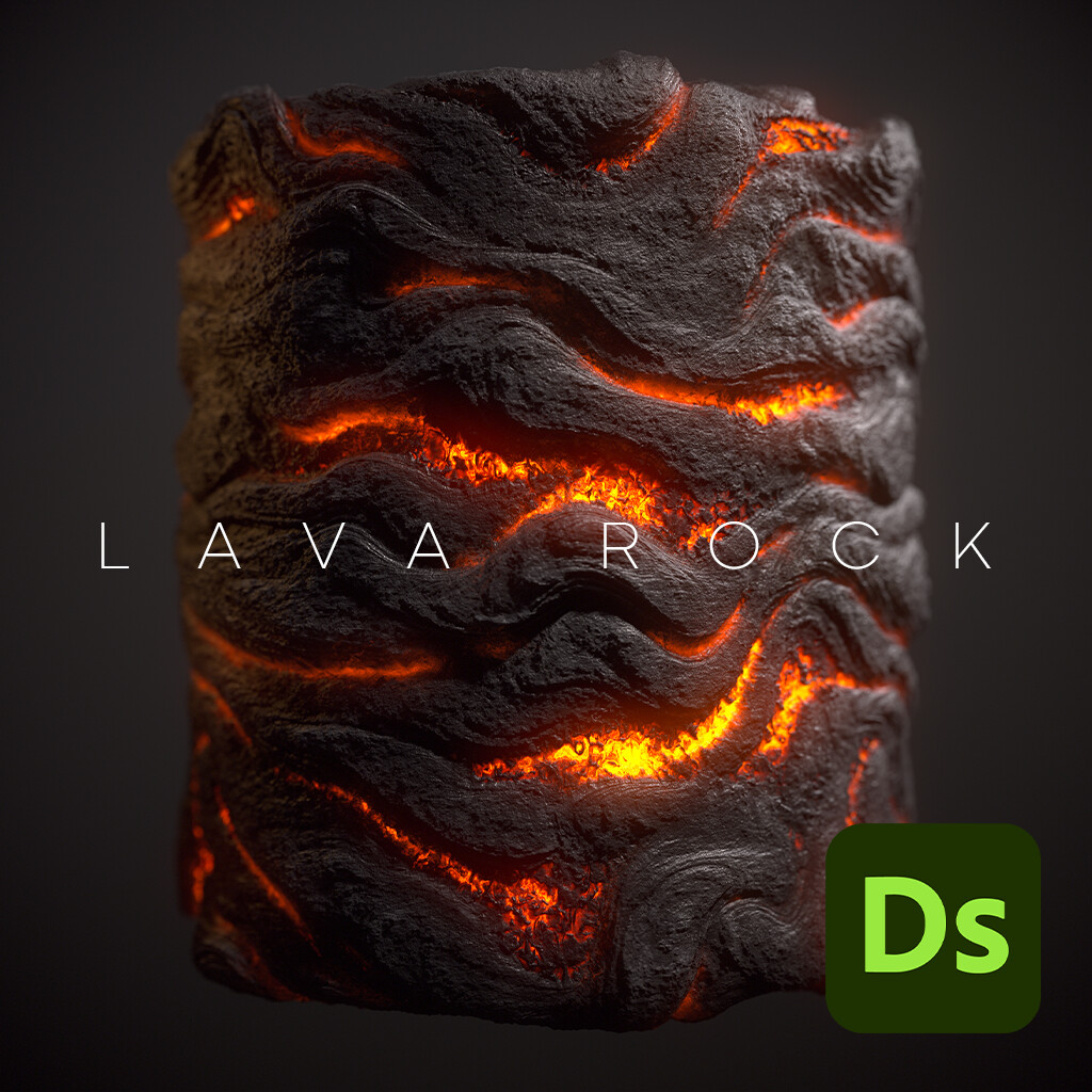 ArtStation - Lava Rock