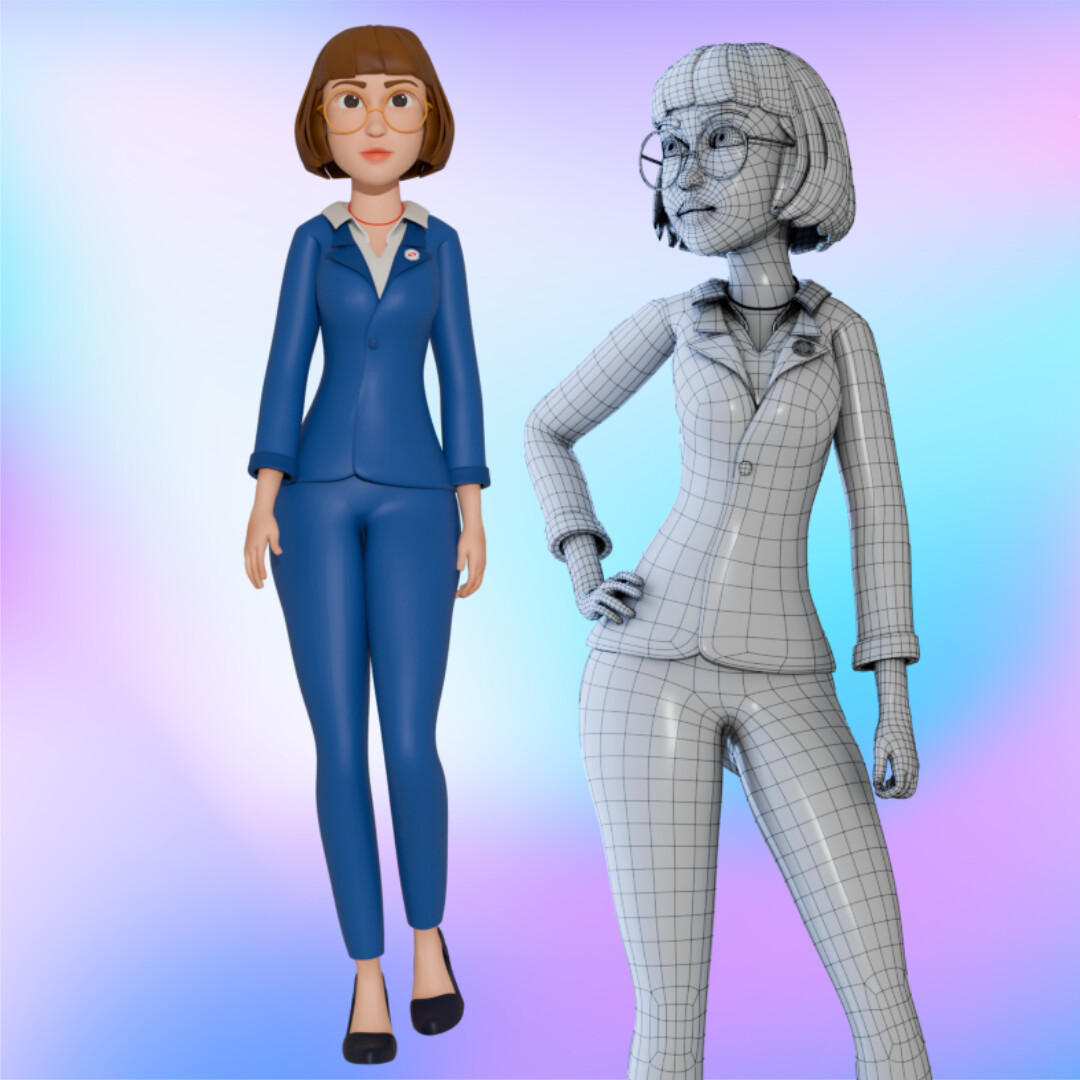 ArtStation - BM - Girl character body