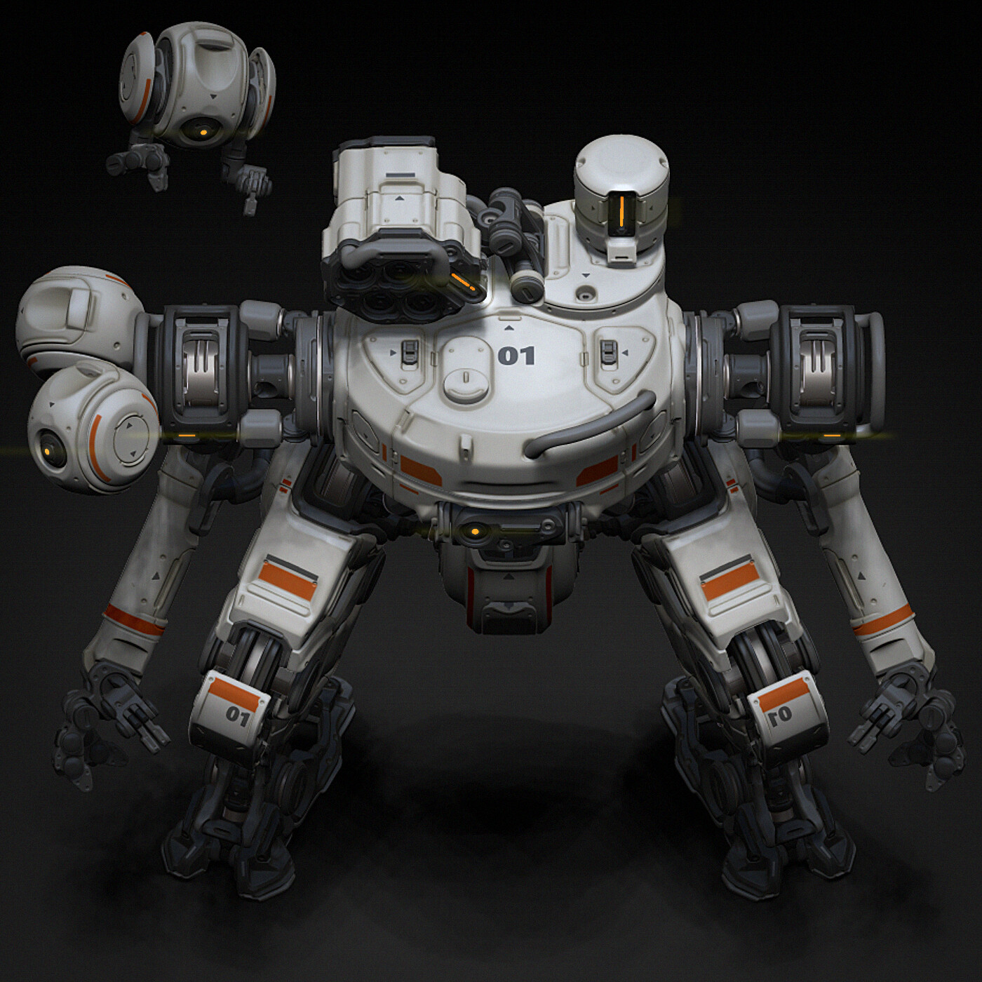 ArtStation - round-boy mecha