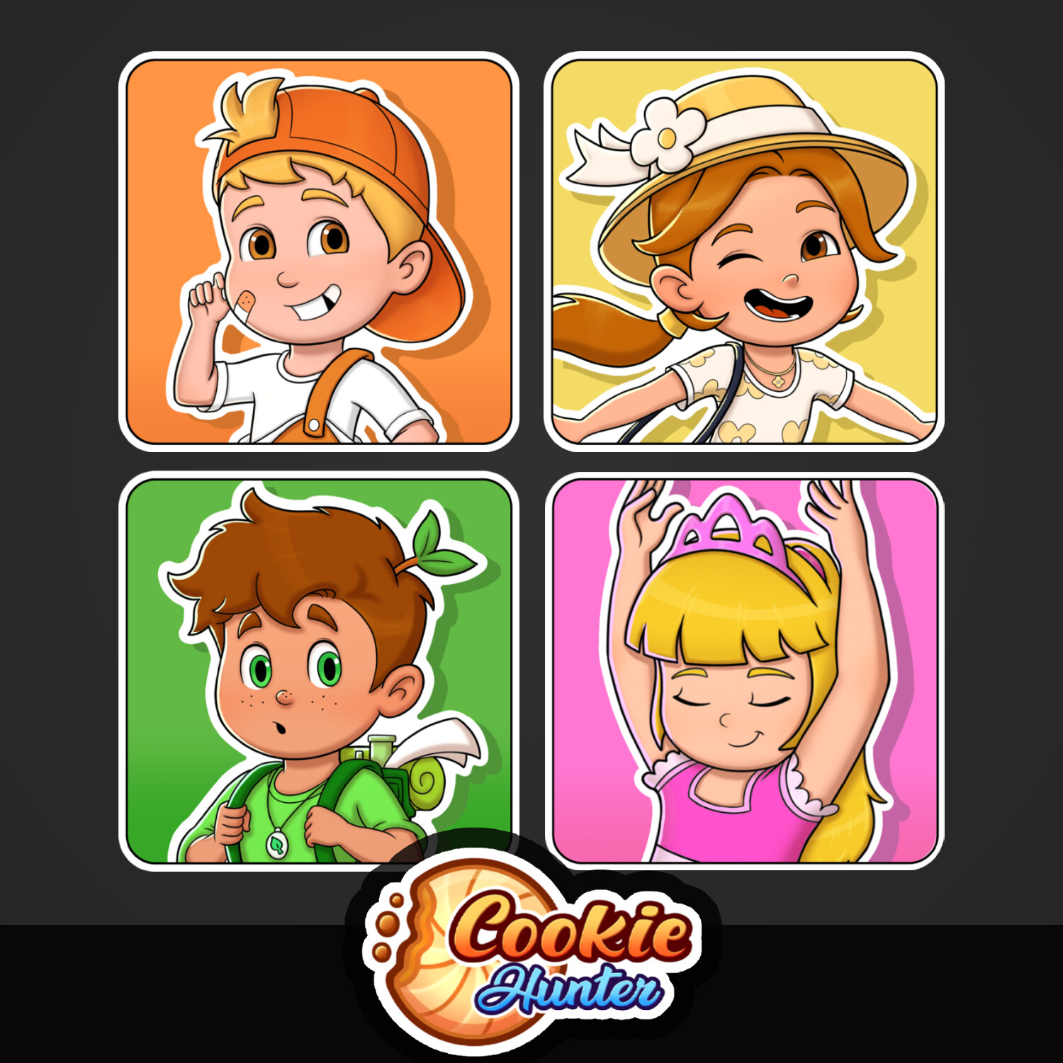 ArtStation - Cookie Hunter | Board Game