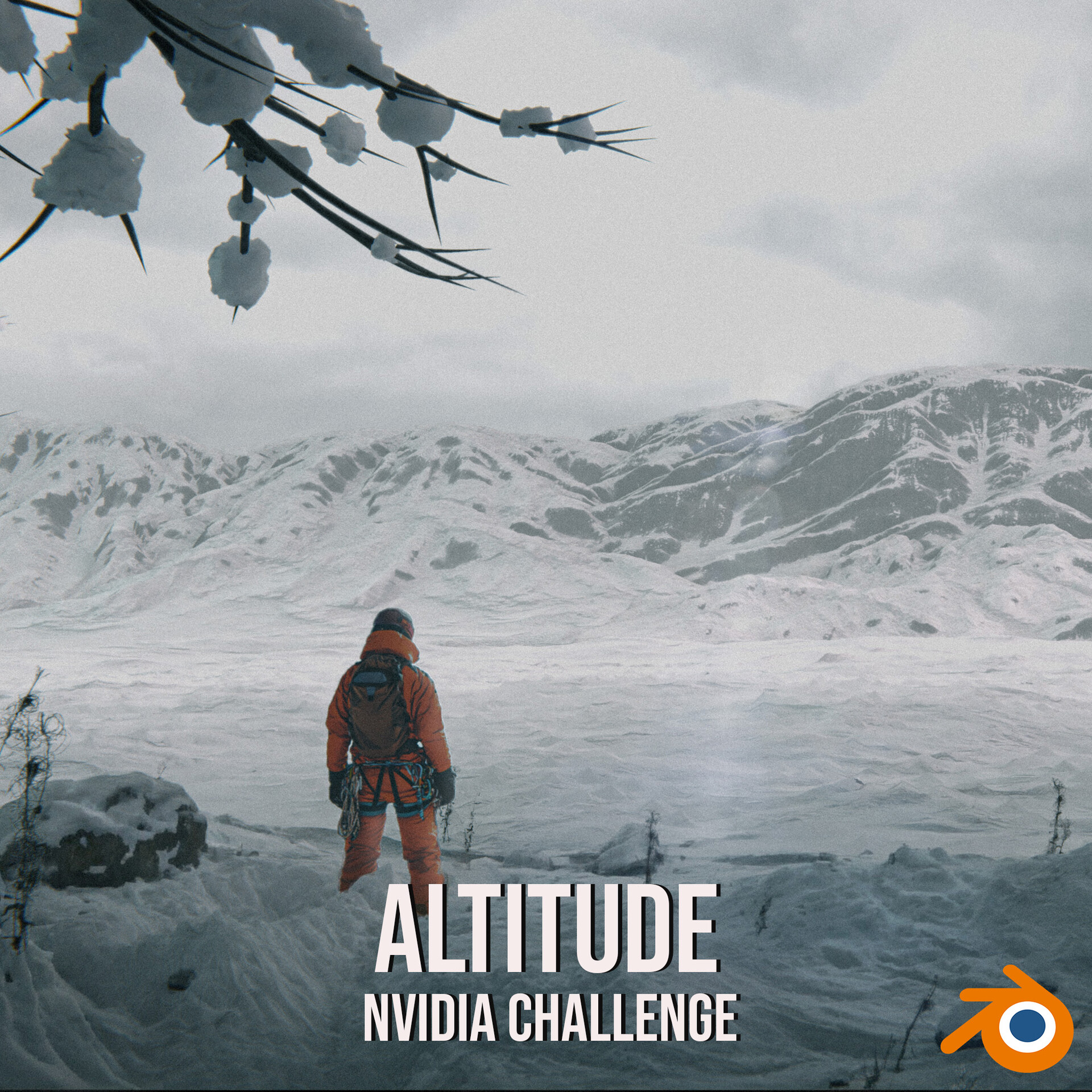ArtStation - LOOK TOWARD THE ALTITUDE - Blender 24h project