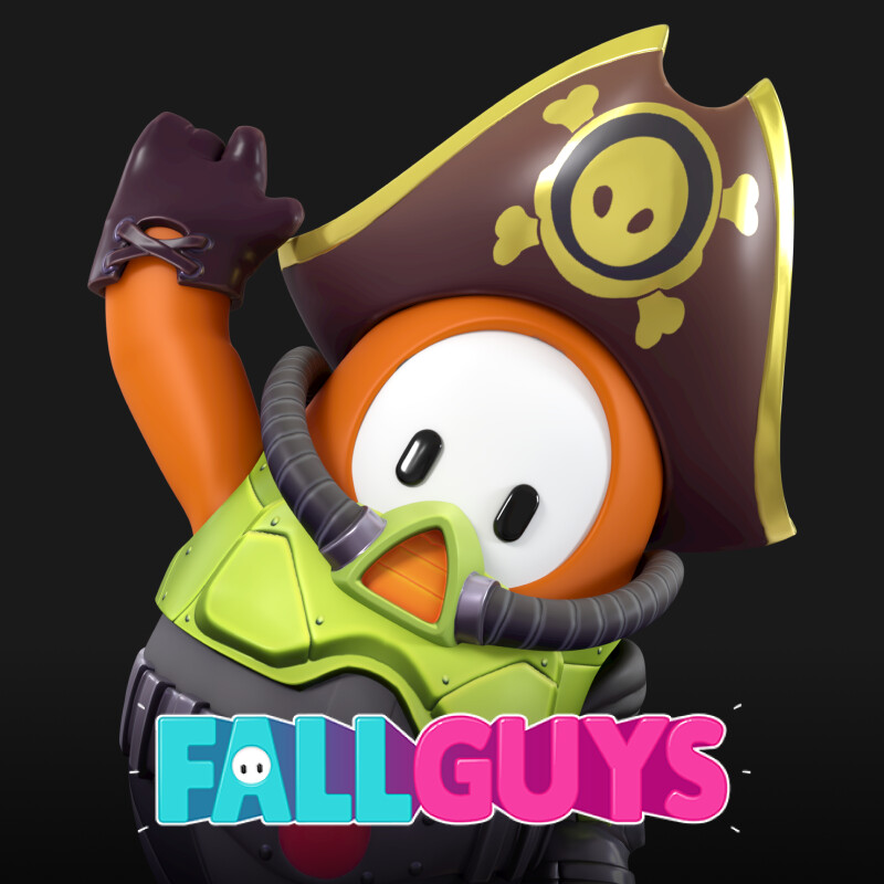 ArtStation - Stylized 3D Characters (Fall Guys)