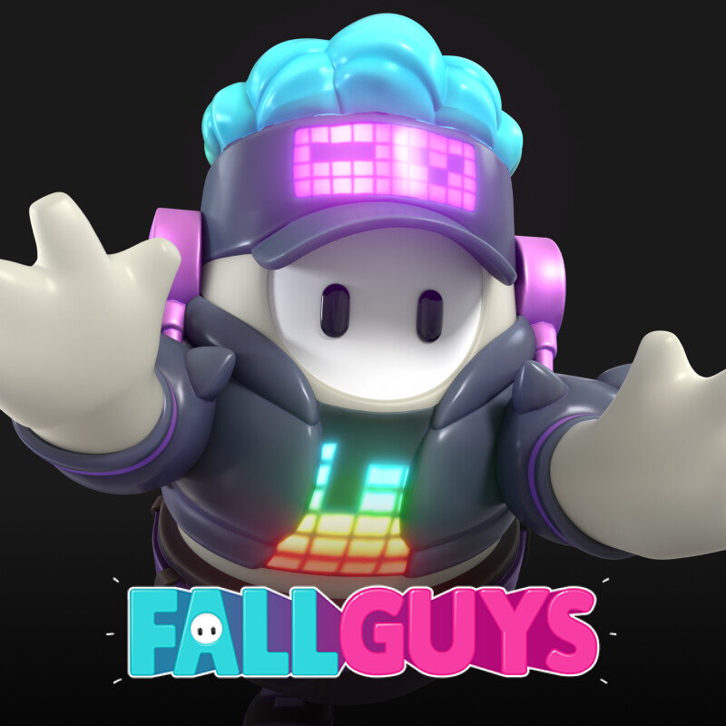 ArtStation - Stylized 3D Characters (Fall Guys)