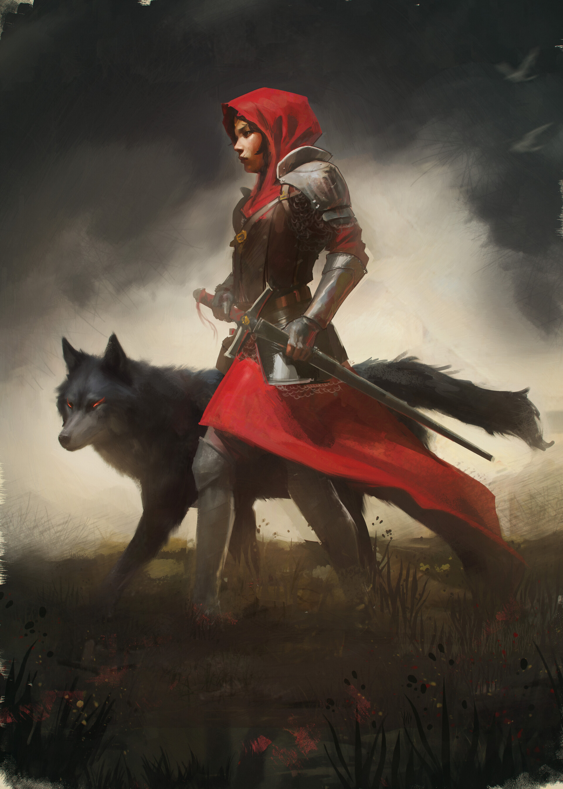 ArtStation - Little Red Riding Hood