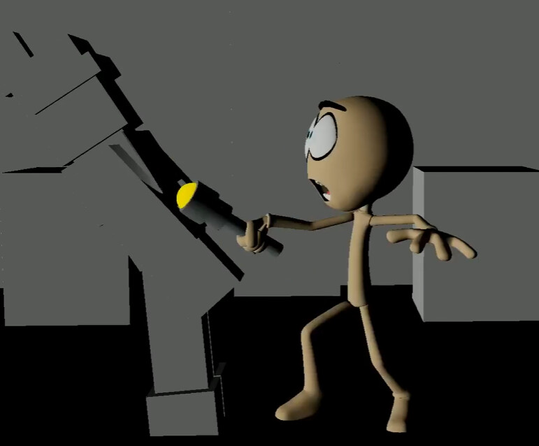 ArtStation - Museum pantomime animation