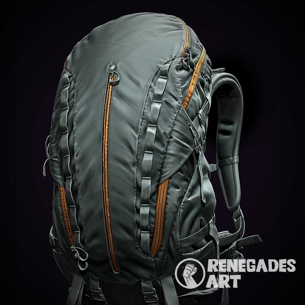 ArtStation - Backpack (WIP)