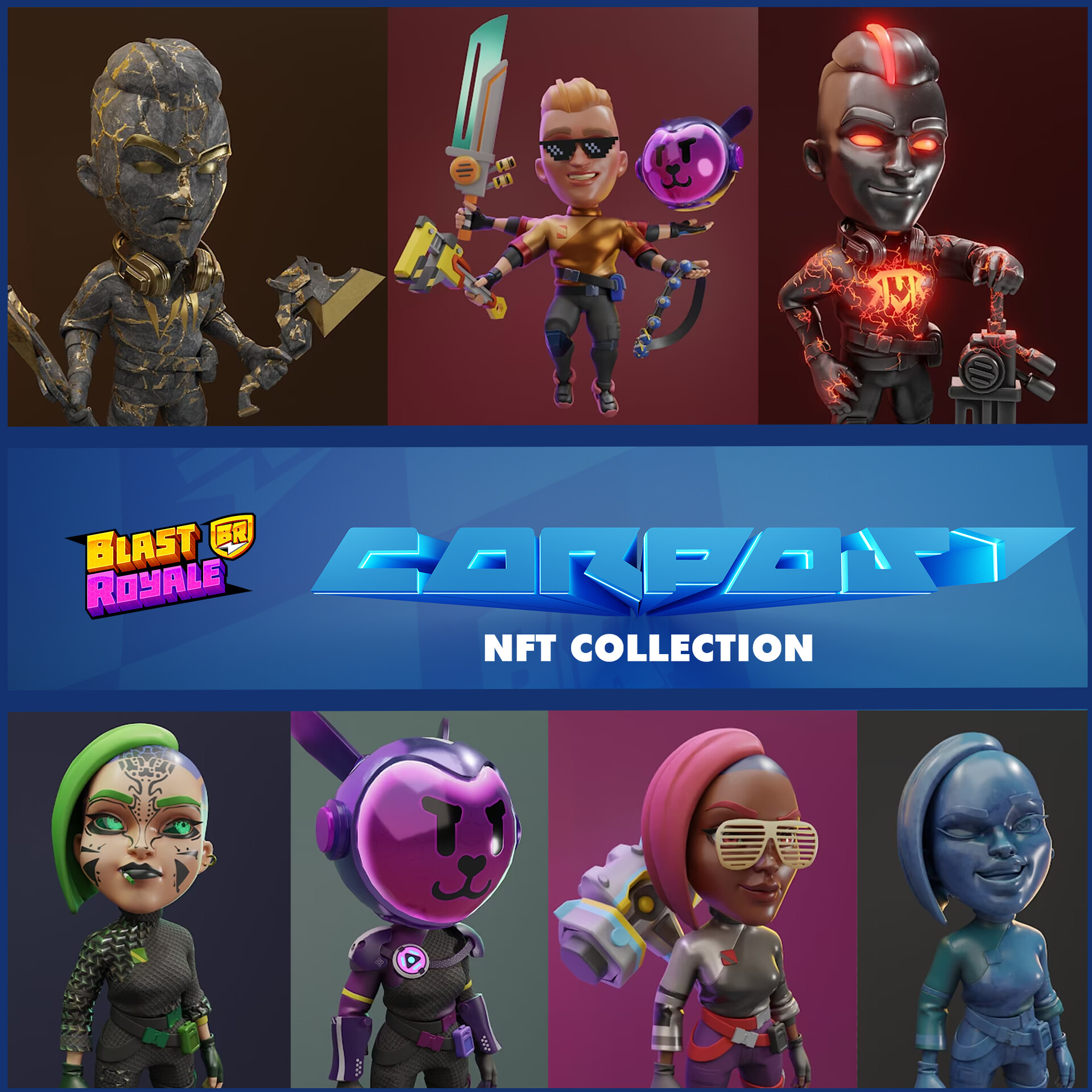 ArtStation - NFT Collection: Corpoz