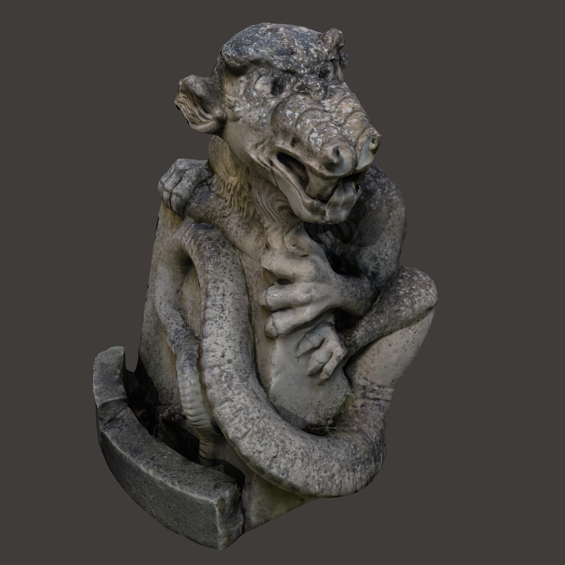 ArtStation - Lincoln Cathedral Stone Dragon - Unity Based Mobile AR