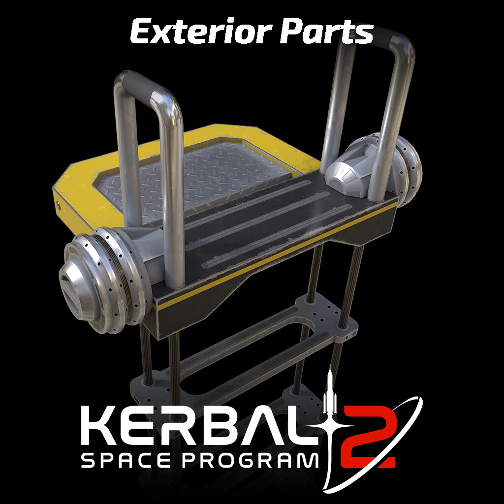 ArtStation - Kerbal Space Program 2: Spacecraft Exterior Parts