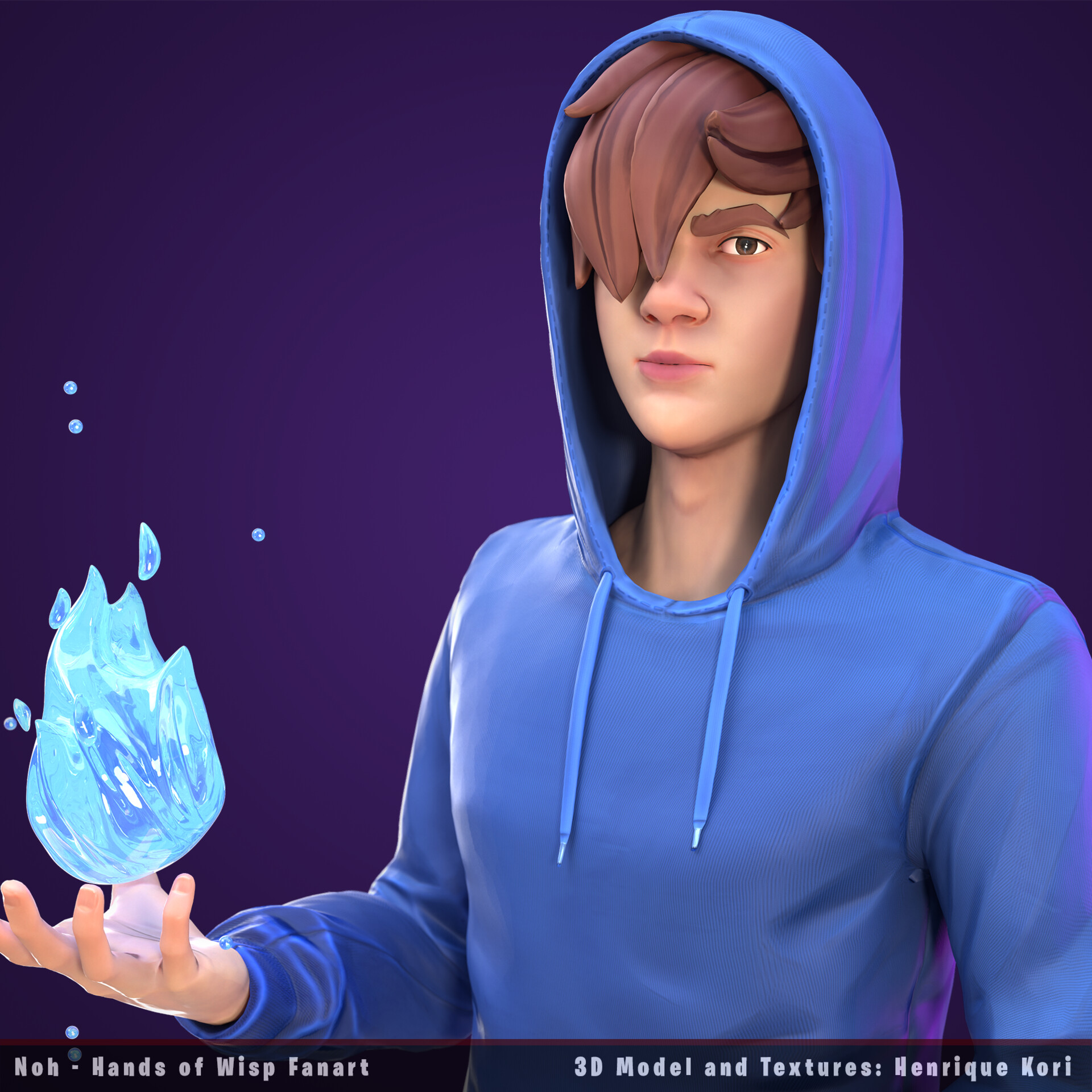 ArtStation - Noh - Hands of Wisp